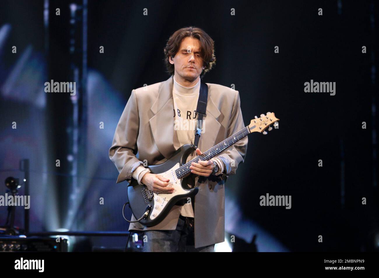 John Mayer Performs during the SOB Rock Tour on Friday, April 8, 2022 ...