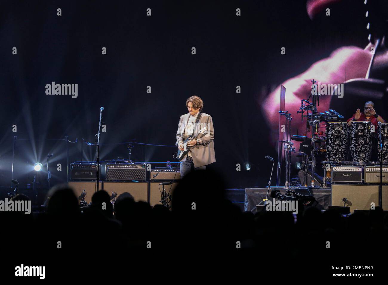 John Mayer Performs during the SOB Rock Tour on Friday, April 8, 2022 ...