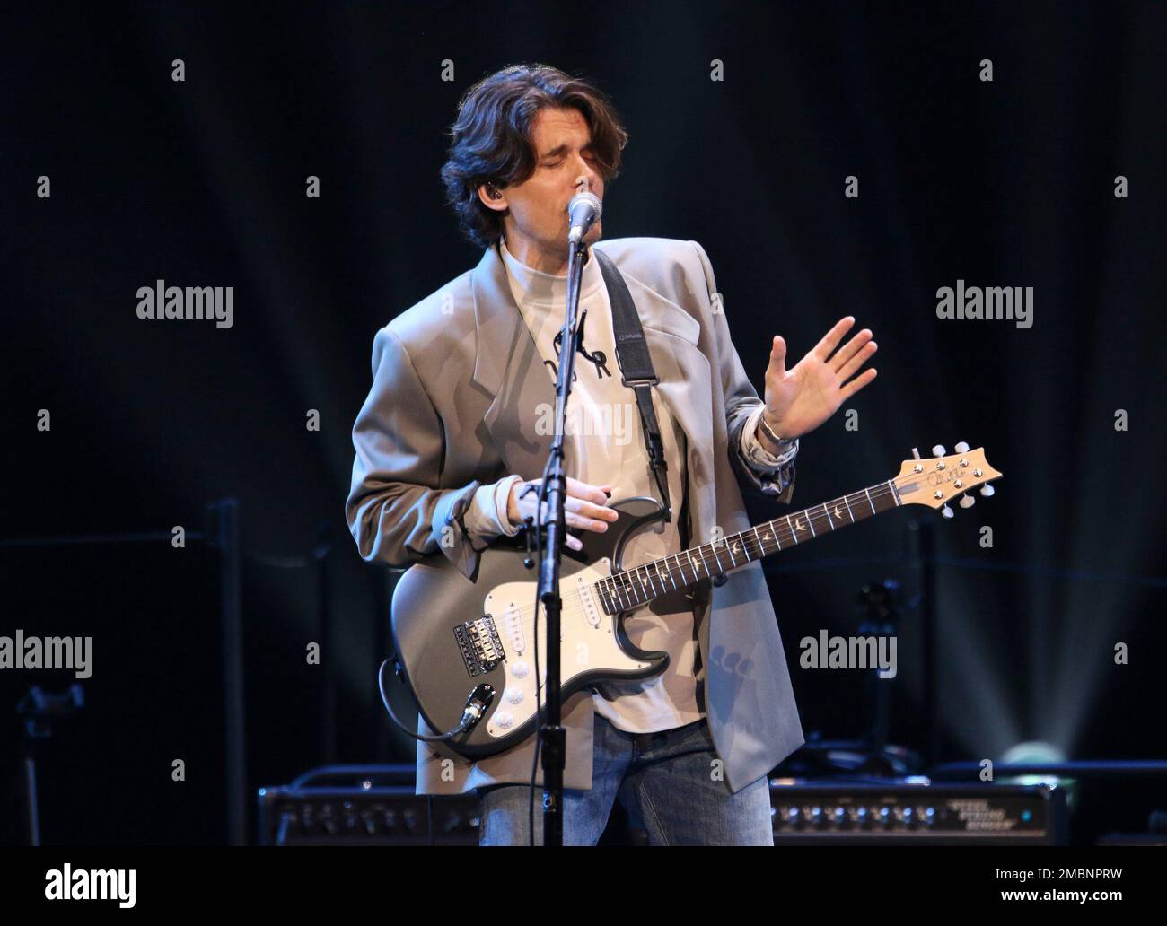 John Mayer Performs during the SOB Rock Tour on Friday, April 8, 2022 ...