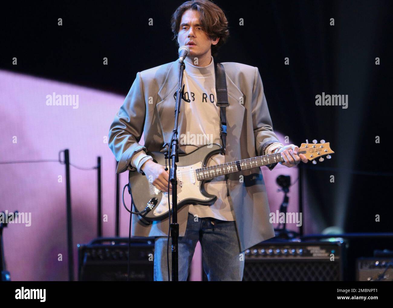 John Mayer Performs during the SOB Rock Tour on Friday, April 8, 2022 ...