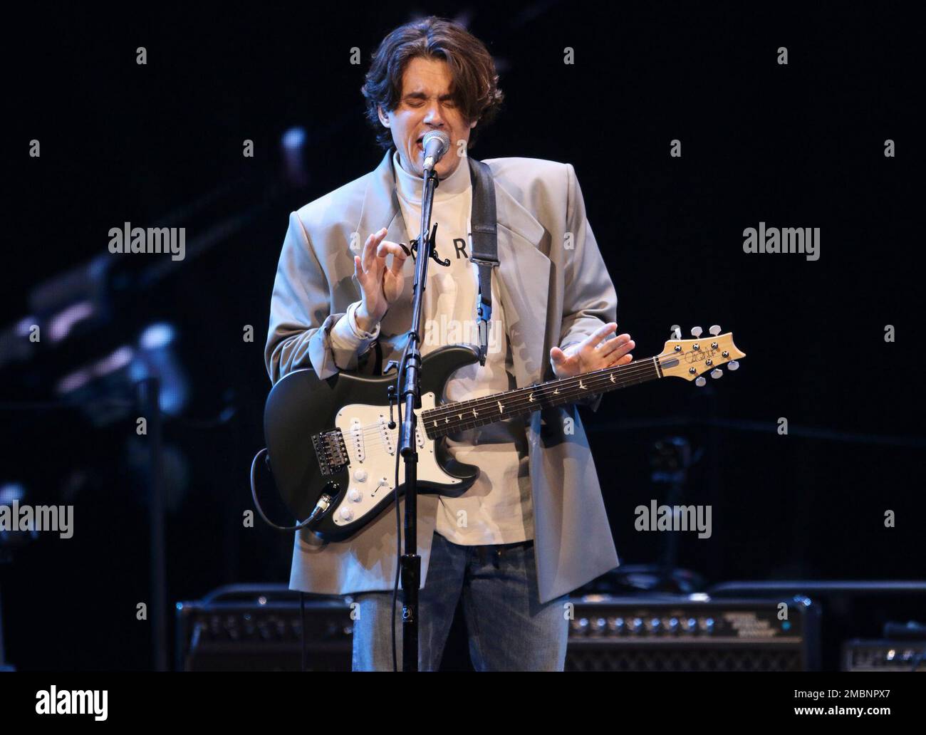 John Mayer Performs during the SOB Rock Tour on Friday, April 8, 2022 ...