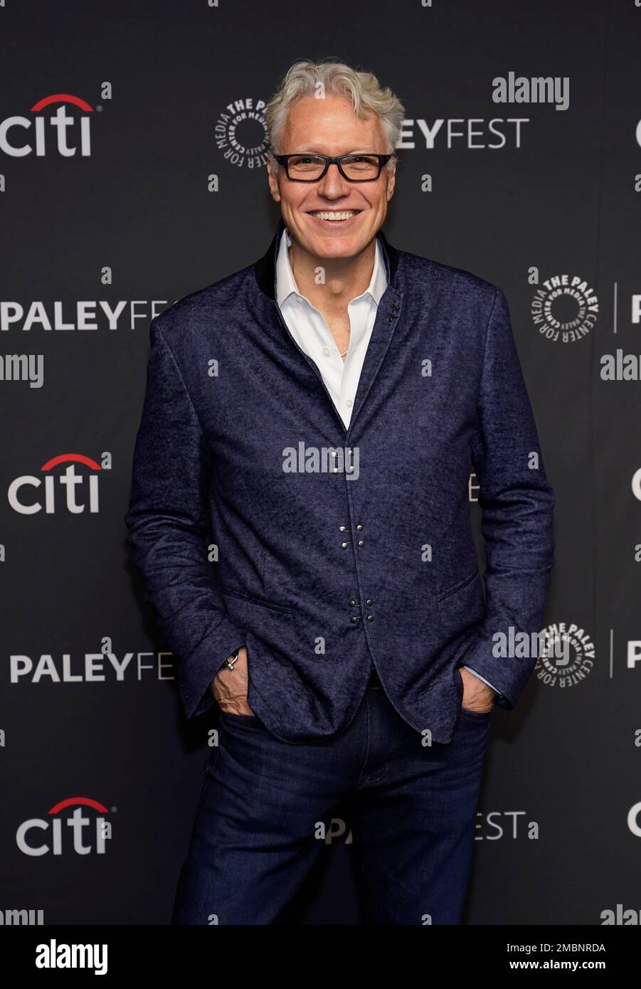 Thomas Ian Griffith poses at a screening of the Netflix show "Cobra Kai ...