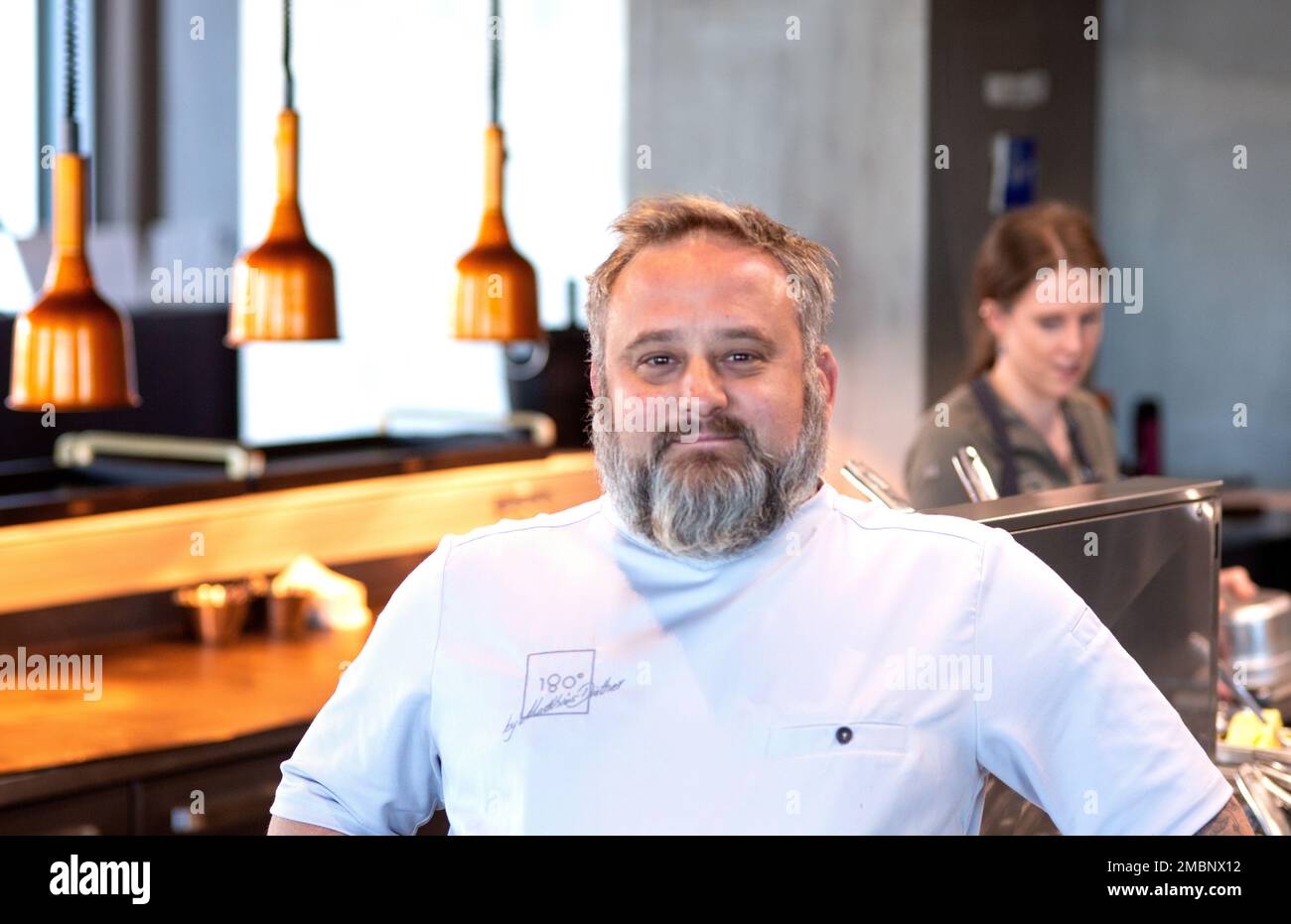 Tallinn, Estonia. 14th Dec, 2022. German star chef Matthias Diether ...