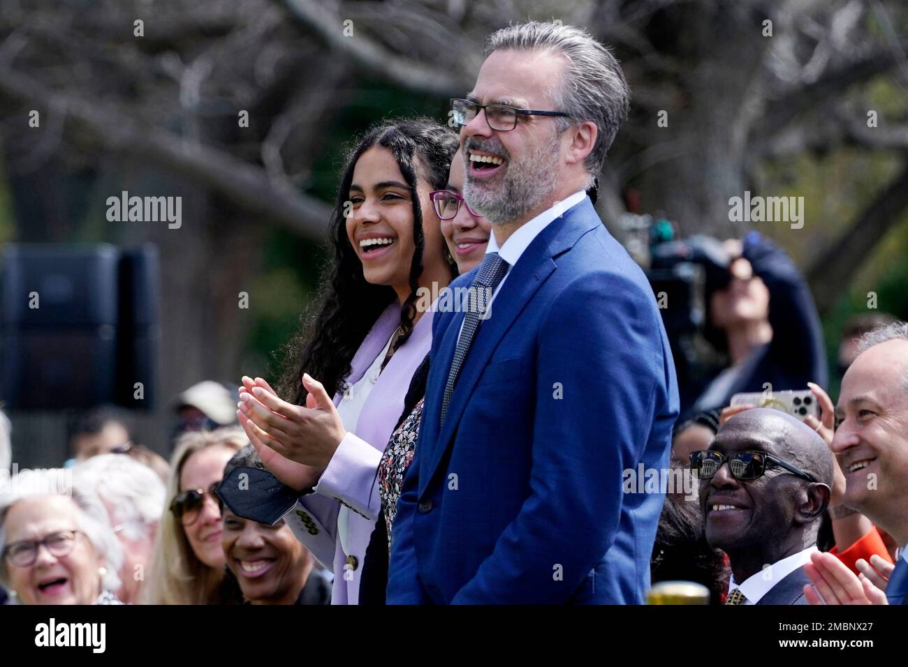 Judge Ketanji Brown Jackson's husband, Dr. Patrick Jackson, and ...