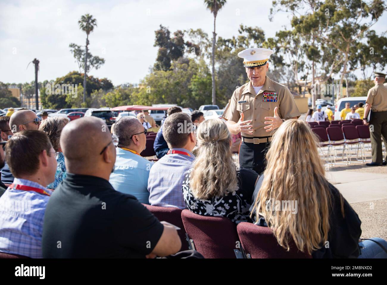 U.S. Marine Corps Brig. Gen. Jason L. Morris, the Commanding General of ...