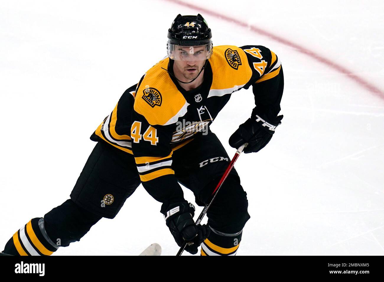 Boston Bruins defenseman Josh Brown (44) during an NHL hockey game ...