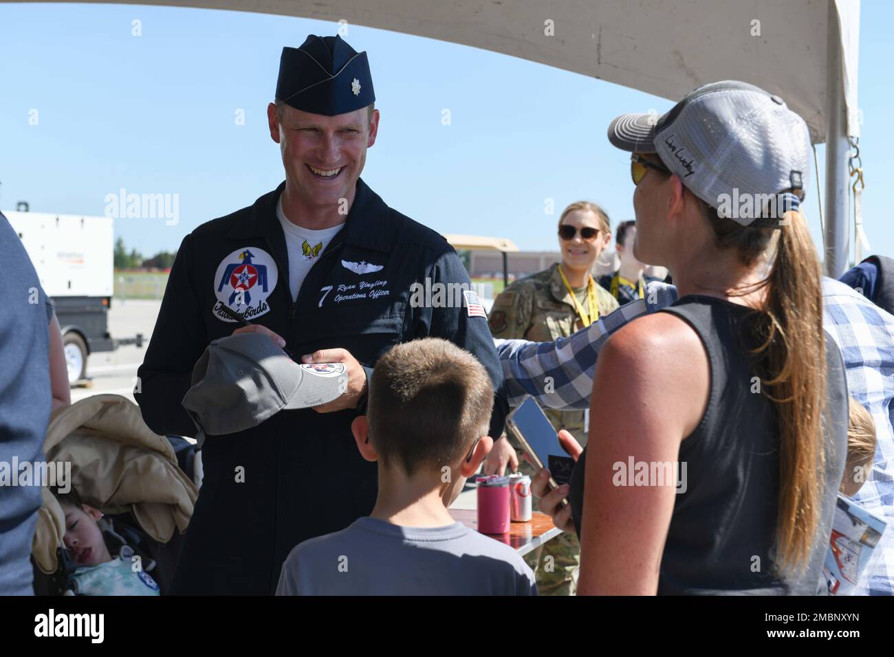 U.S. Air Force Lt. Col. Ryan Yingling, Thunderbird 7, director of ...