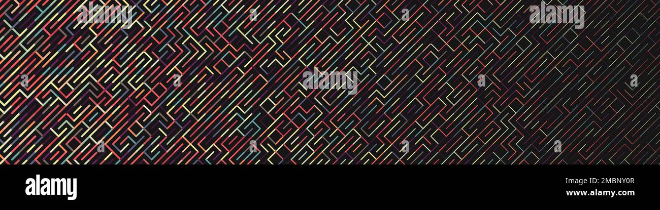 Color rotated lines background generative pattern illustration Stock ...