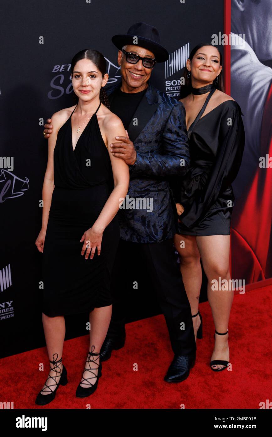 Kale Lyn Esposito, from left, Giancarlo Esposito and Syrlucia Esposito ...