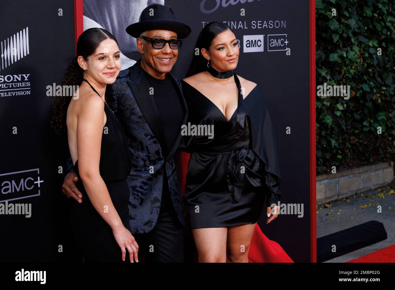 Kale Lyn Esposito, from left, Giancarlo Esposito and Syrlucia Esposito ...