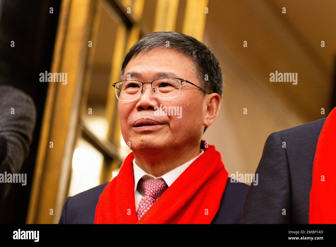 Porto, Portugal. 20th Jan, 2023. China ambassador, Zhao Bentang, during ...