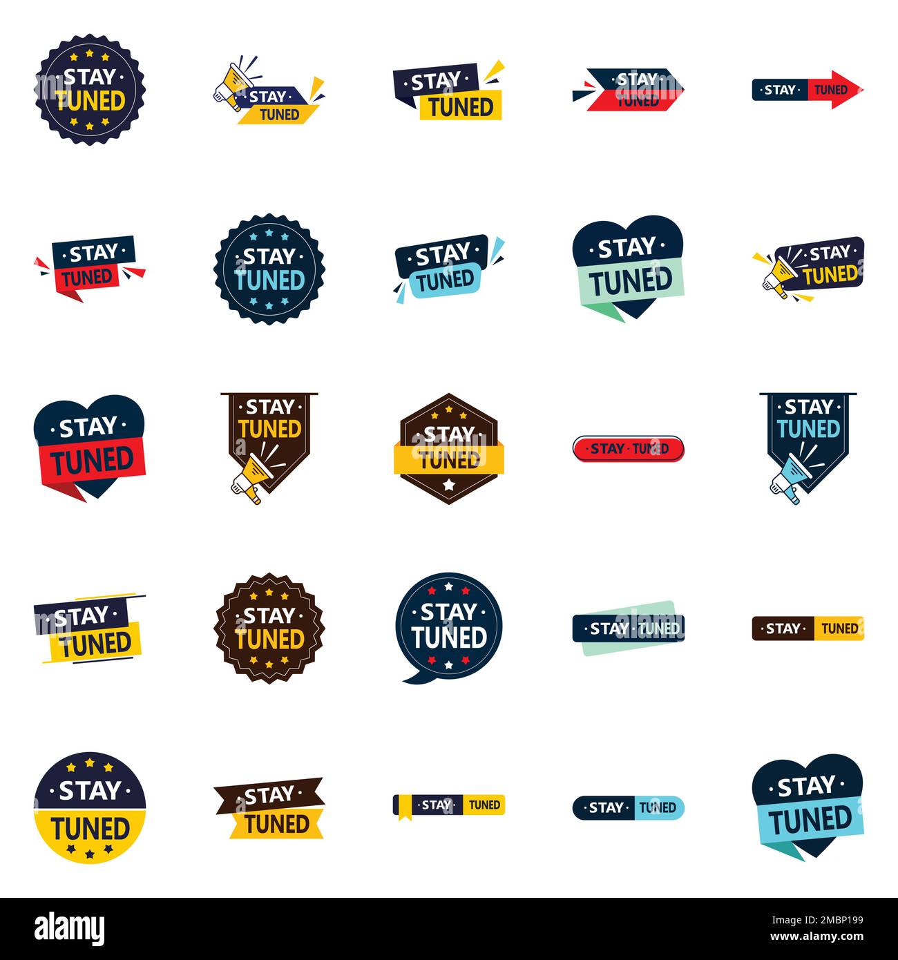 Tuned to a Stock Vector Images - Alamy