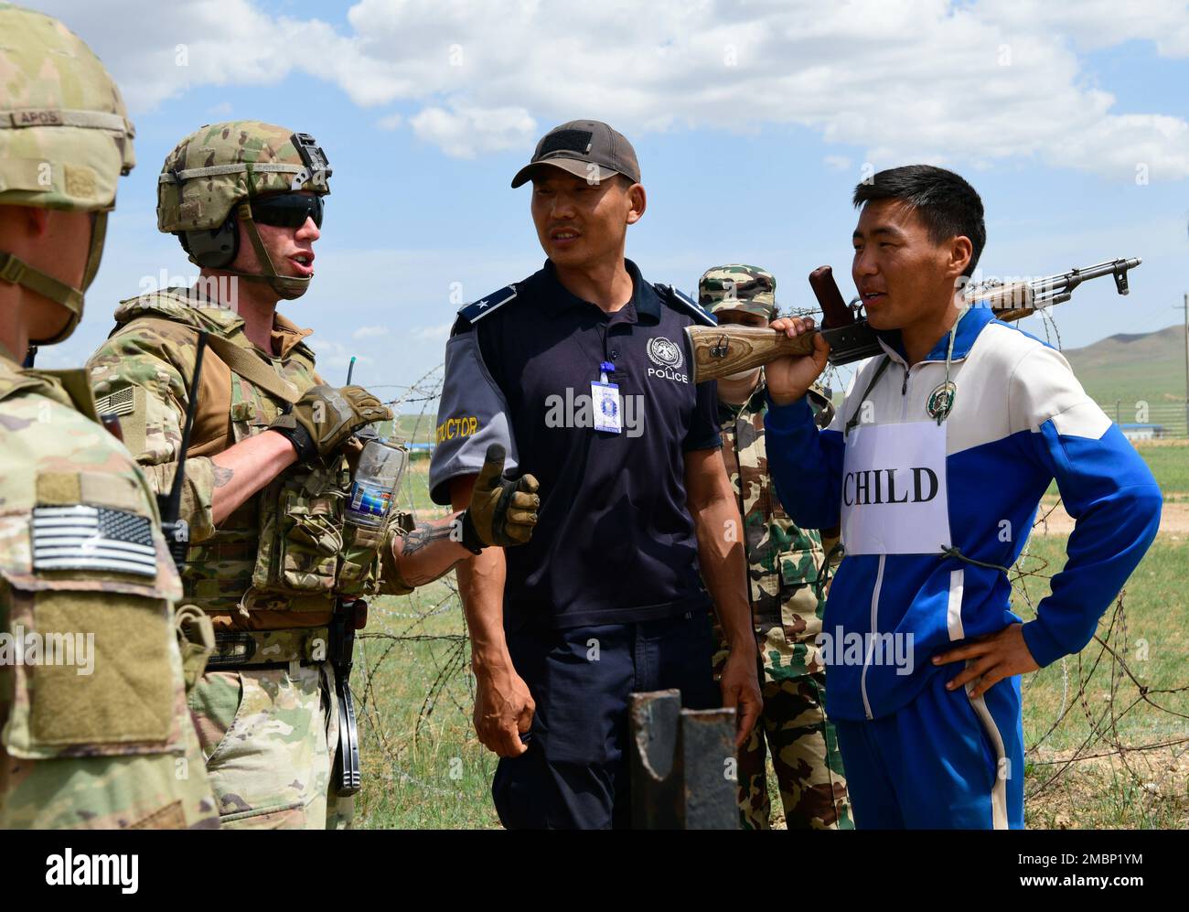 Mongolian Armed Forces, and U.S. service members participate in ...