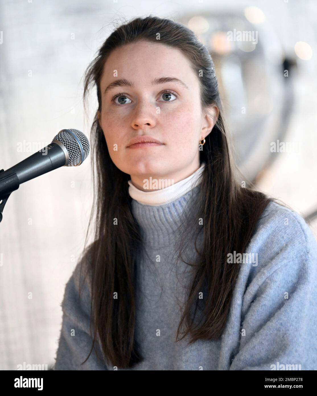 Norwegian singer-songwriter Sigrid performs at the Empire State ...