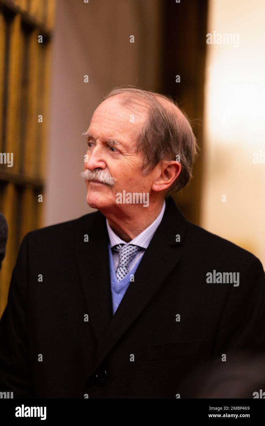 Porto, Portugal. 20th Jan, 2023. Dom Duarte Pio, Bragança Duke, head of ...