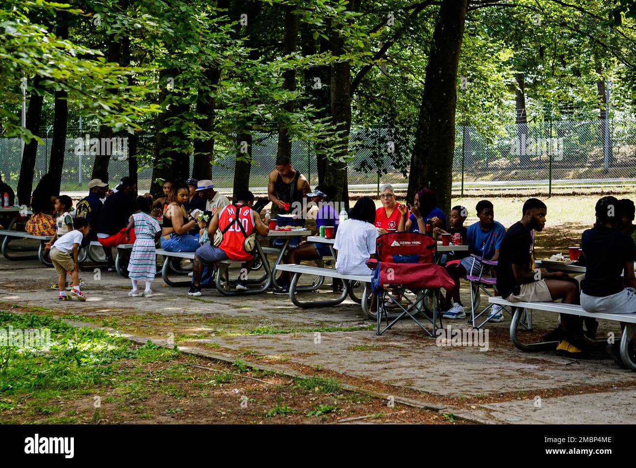 Attendees sit together during Kaiserslautern Military Community’s ...