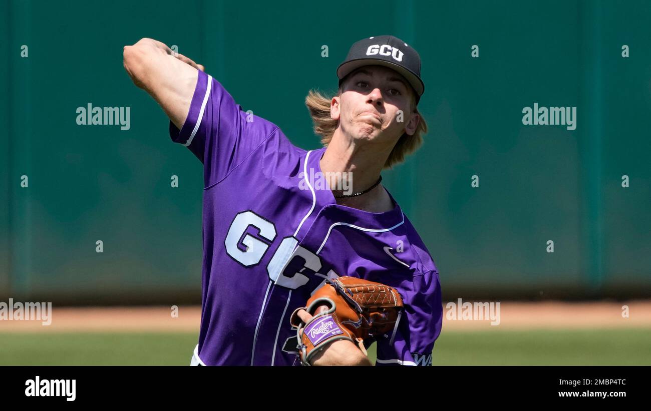 Grand Canyon pitcher Ryan Schiefer (27) during an NCAA baseball game ...