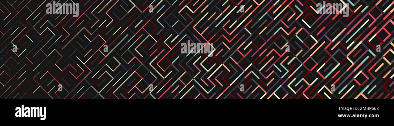 Color rotated lines background generative pattern illustration Stock ...