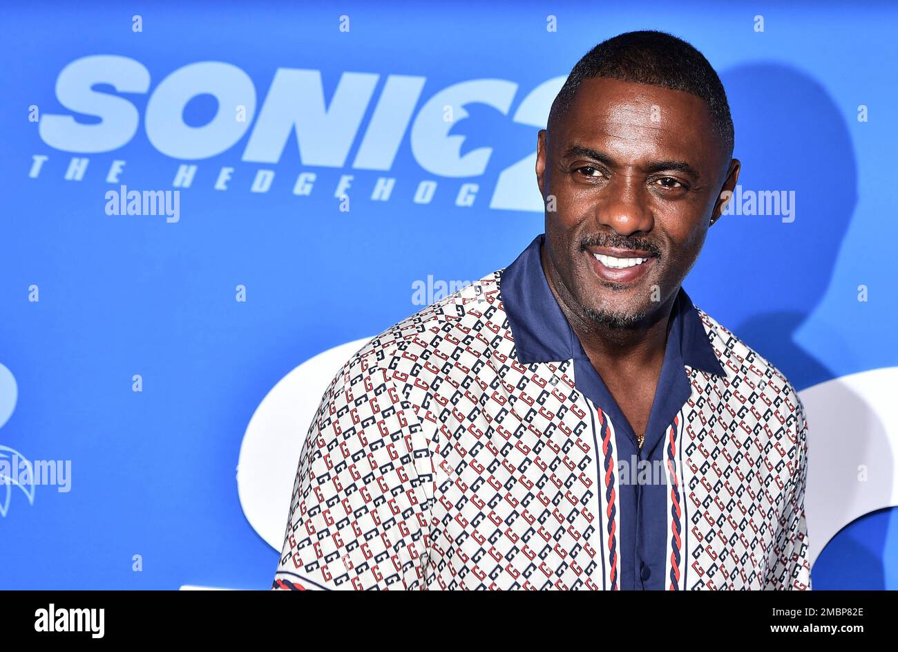 Cast member Idris Elba arrives at the Los Angeles premiere of "Sonic ...
