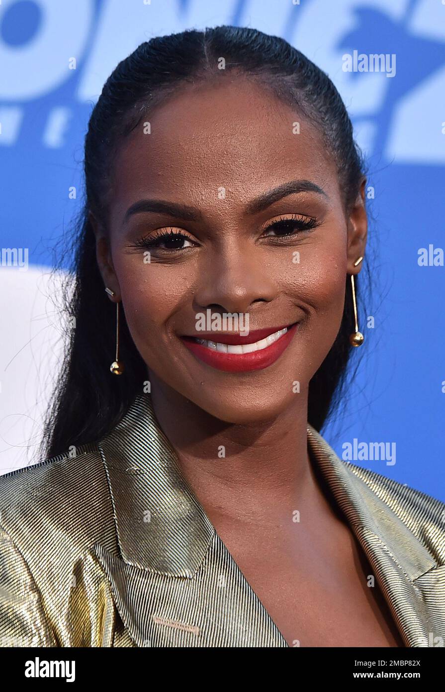 Tika Sumpter arrives at the Los Angeles premiere of "Sonic The Hedgehog ...