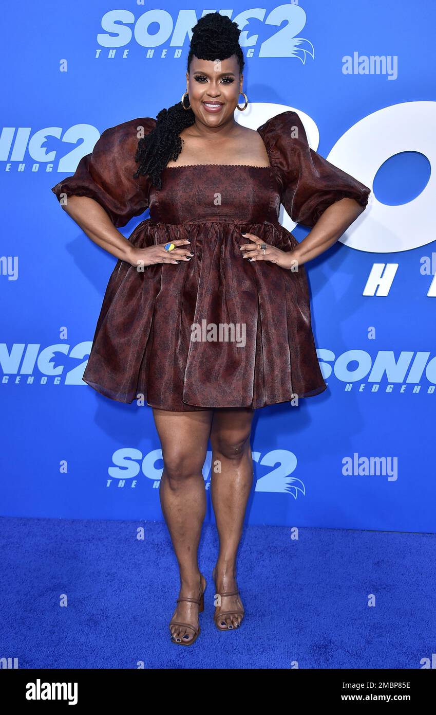 Natasha Rothwell arrives at the Los Angeles premiere of "Sonic The ...