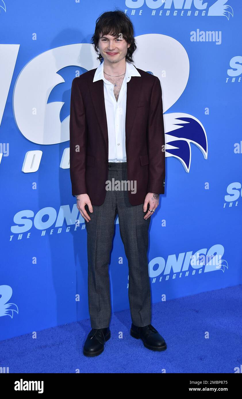 Jack Marsden arrives at the Los Angeles premiere of "Sonic The Hedgehog ...