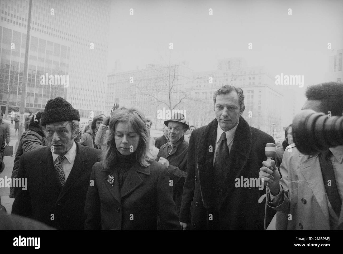 Author Clifford Irving, 41, and his wife Edith, 36, arrive at Federal ...