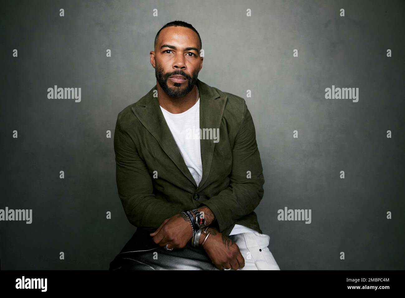 Omari Hardwick poses for a portrait to promote the film "To Live and ...
