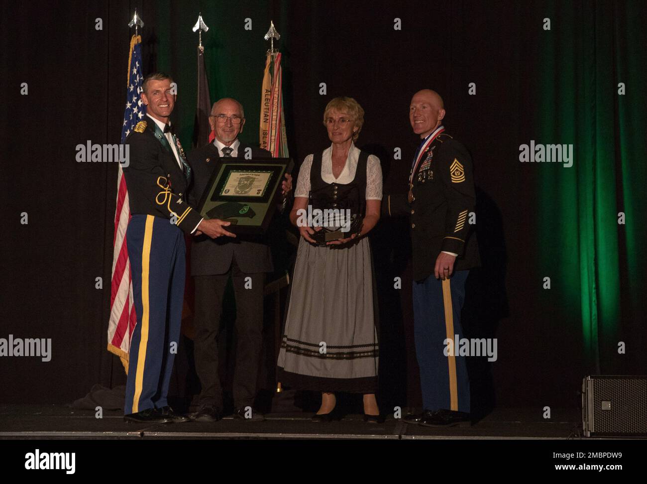 10th Special Forces Group (Airborne) Command Team presents Sebastian ...