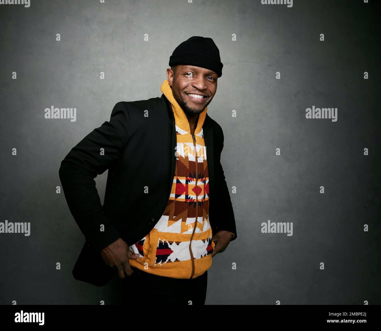 Director Qasim Basir poses for a portrait to promote the film "To Live ...