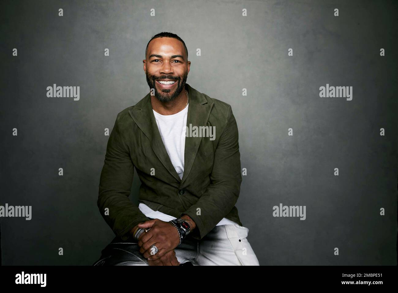 Omari Hardwick poses for a portrait to promote the film "To Live and ...