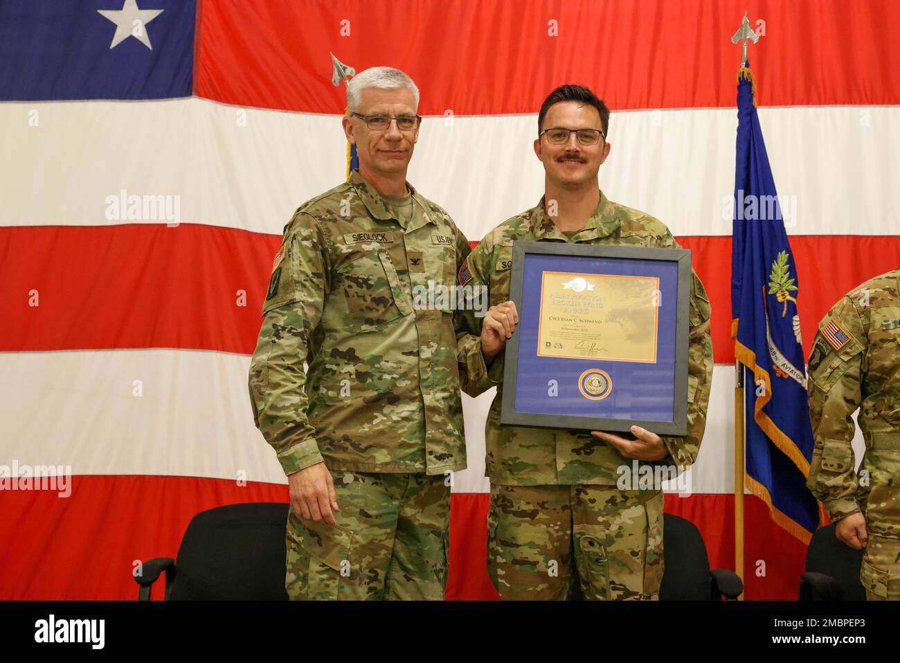 Col. Mitchell Sieglock, commander of the 96th Aviation Troop Command ...