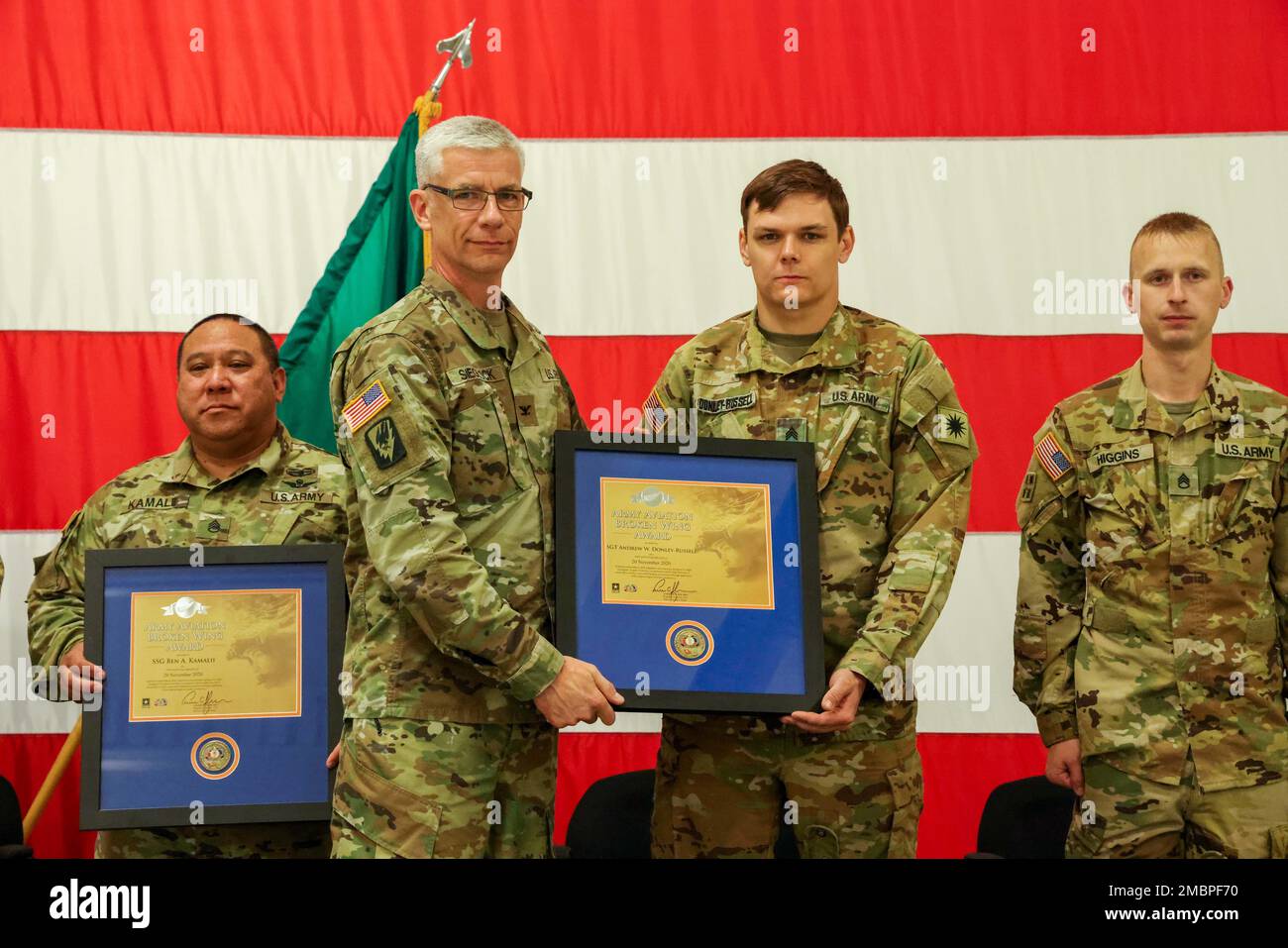 Col. Mitchell Sieglock, commander of the 96th Aviation Troop Command ...
