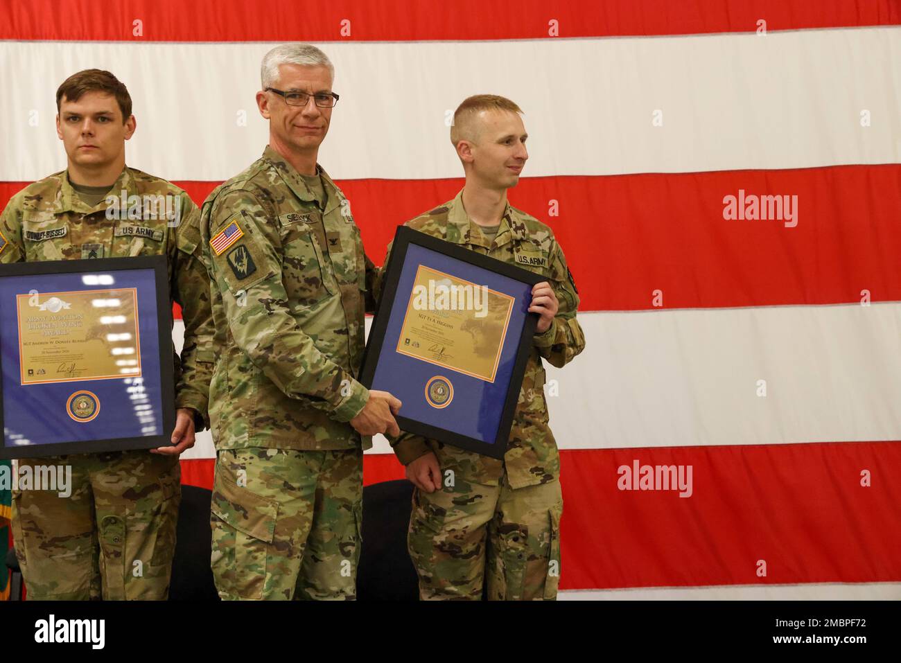 Col. Mitchell Sieglock, commander of the 96th Aviation Troop Command ...