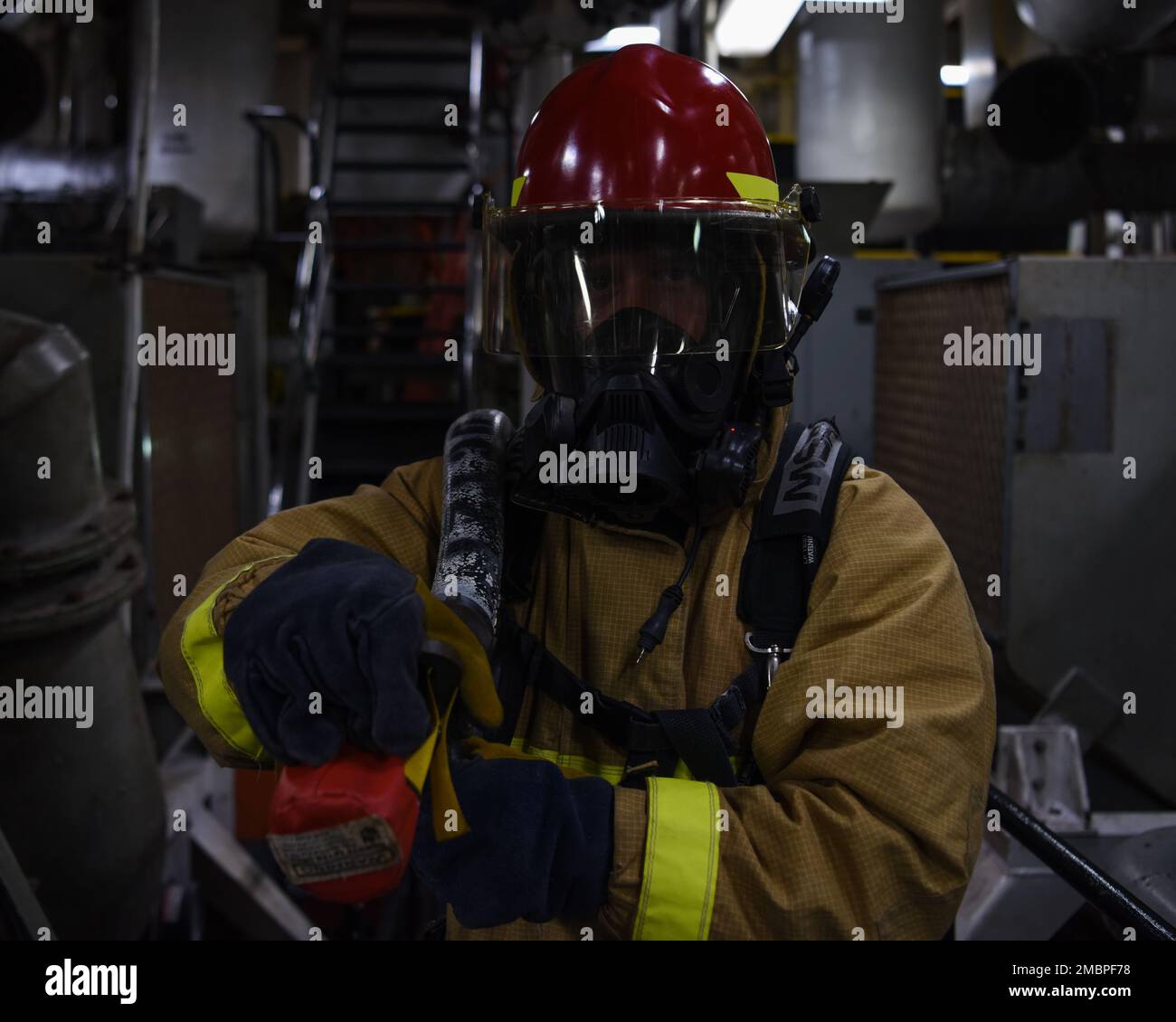 U.S. Coast Guard Seaman Blayze Cameron assigned to USCGC Mohawk (WMEC ...