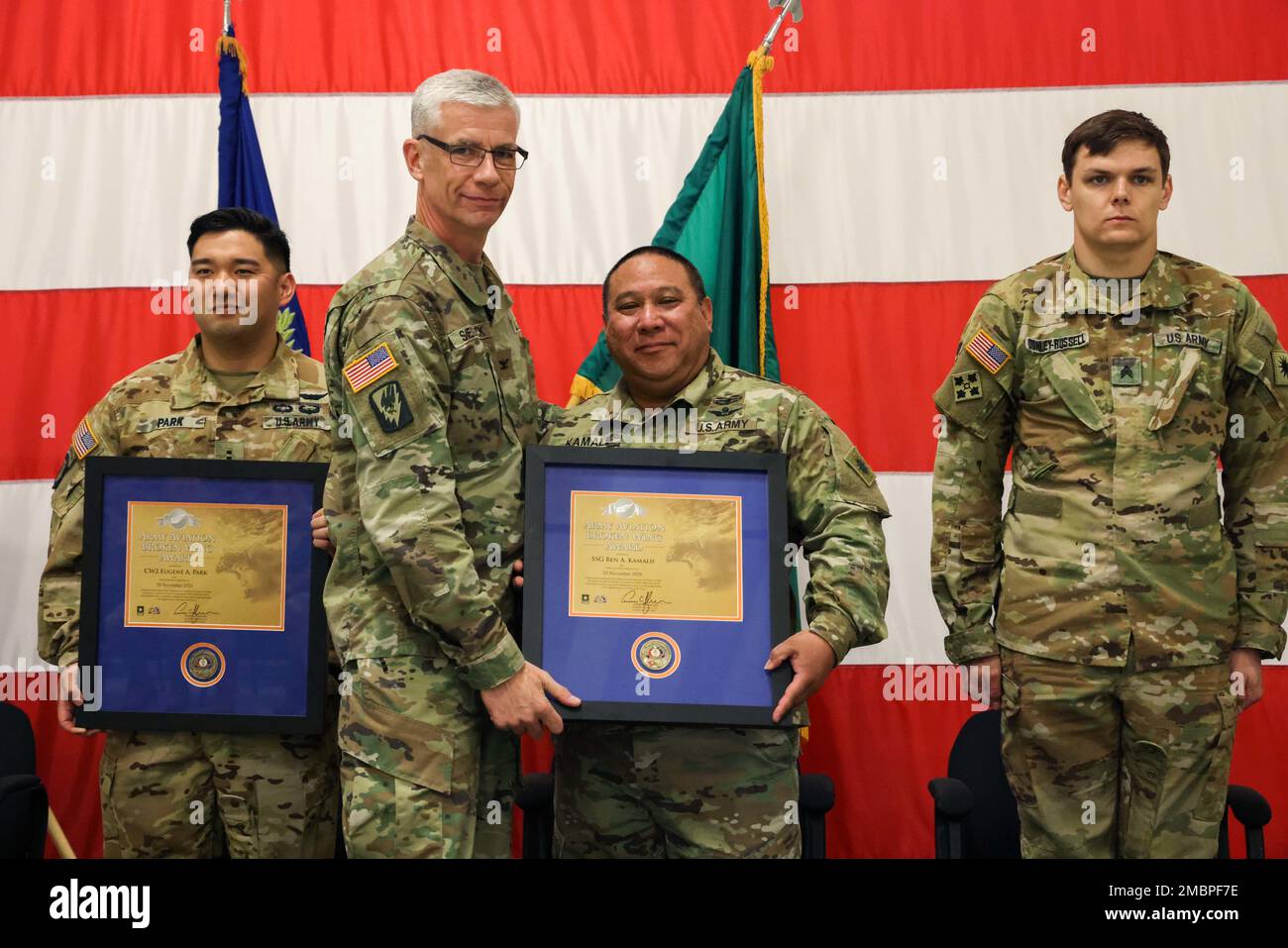 Col. Mitchell Sieglock, commander of the 96th Aviation Troop Command ...