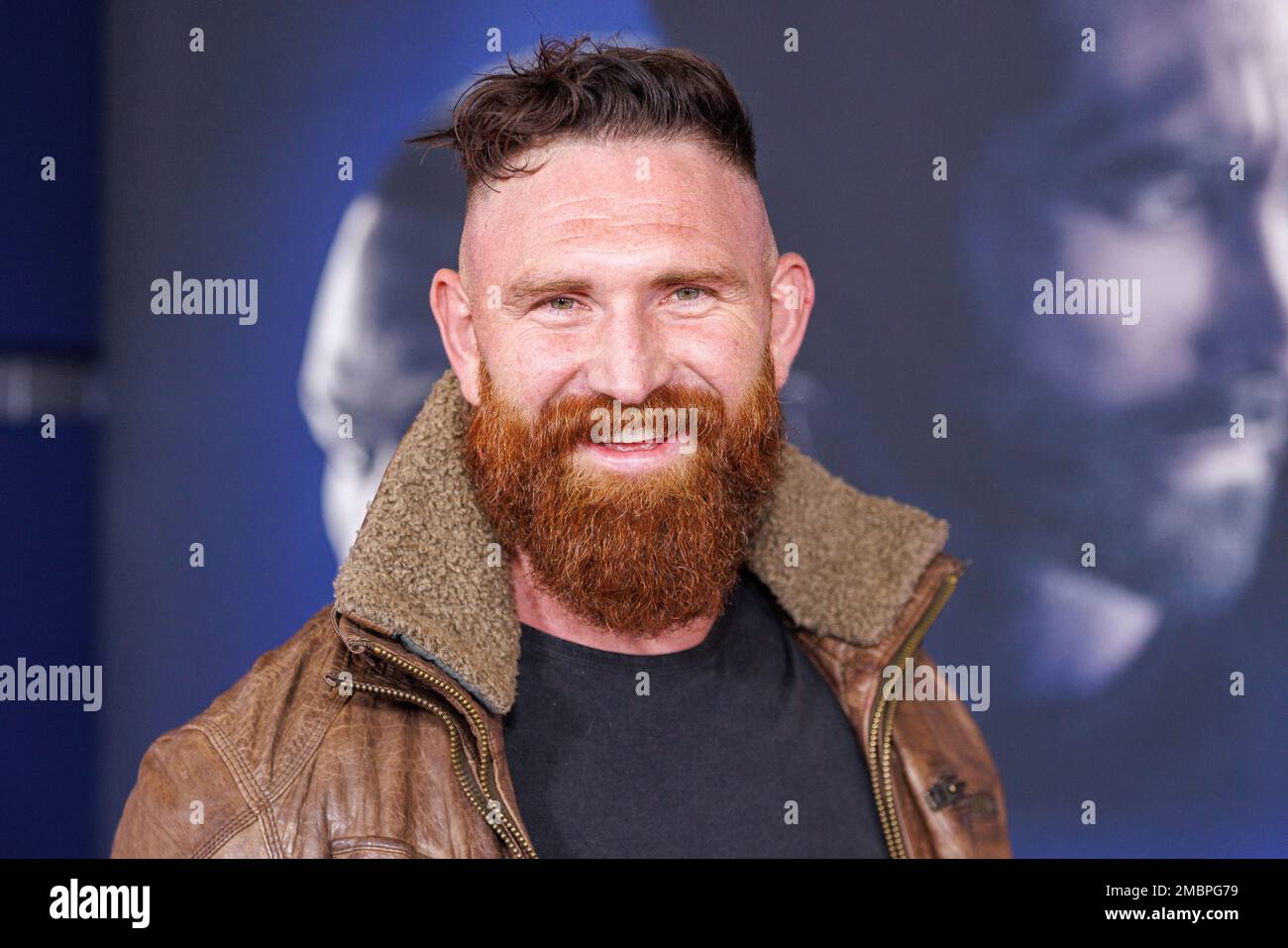 Devan Long arrives at the premiere of "Ambulance" on Monday, April 4 ...