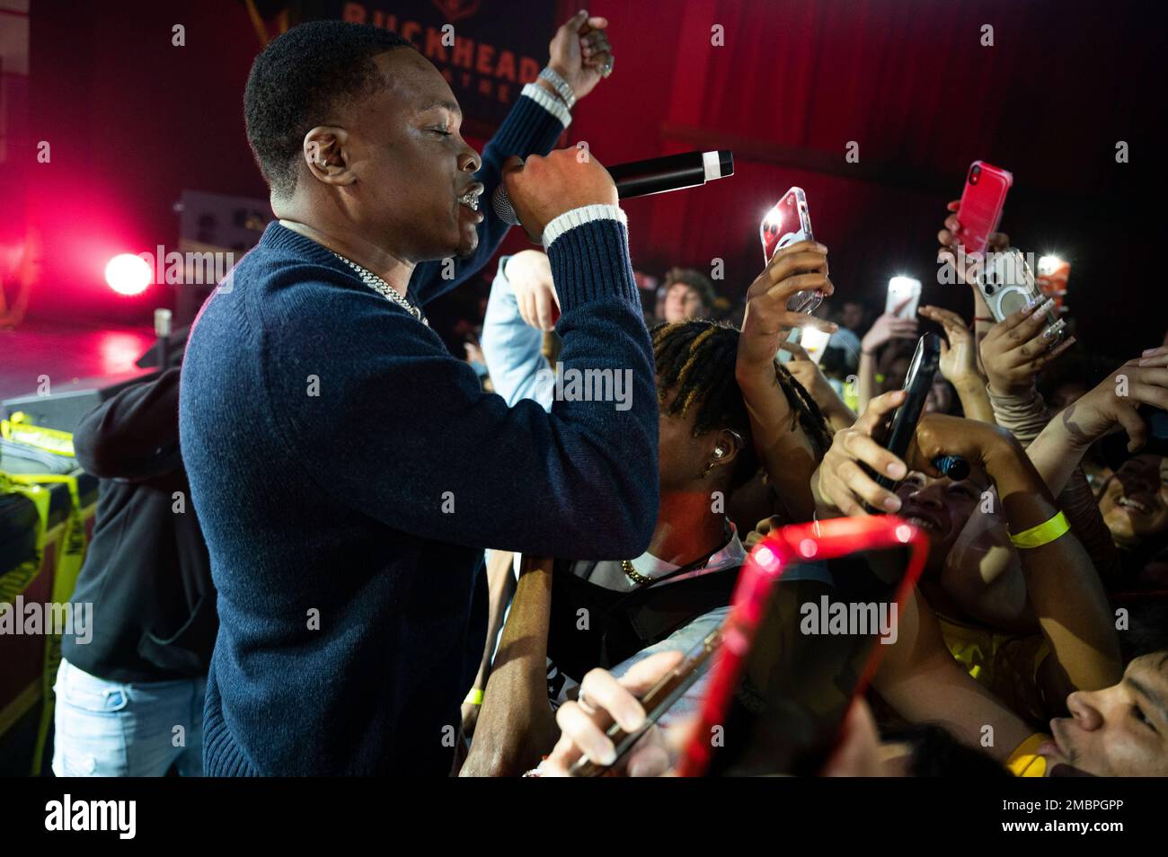 Kenny Muney performs on stage at the Buckhead Theatre on Monday, April ...