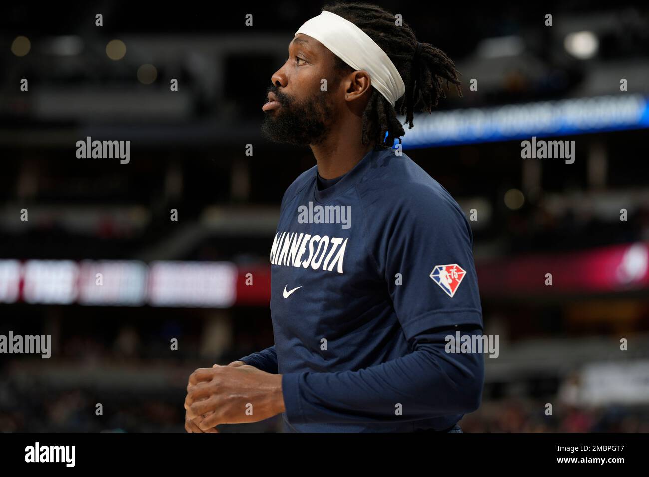 Minnesota Timberwolves guard Patrick Beverley (22) in the first half of ...