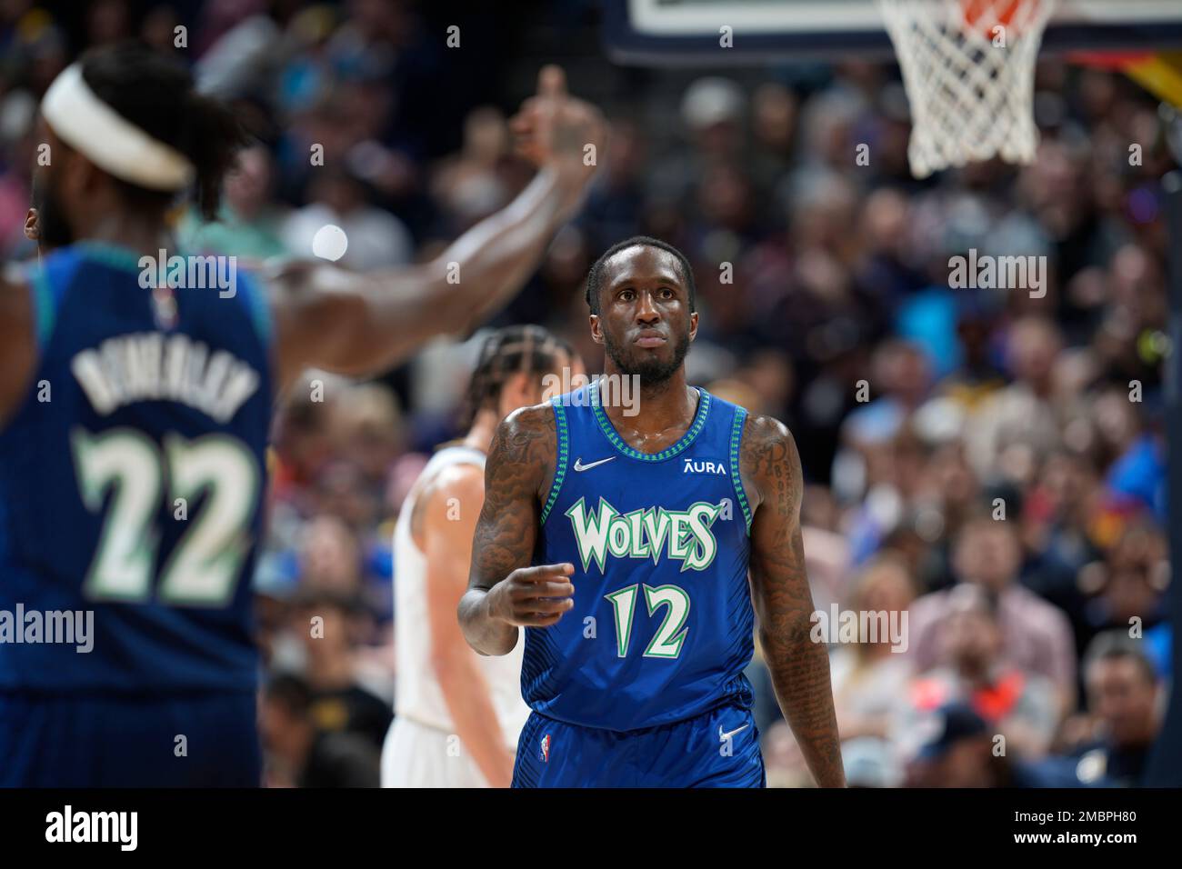 Minnesota Timberwolves forward Taurean Prince (12) in the second half ...