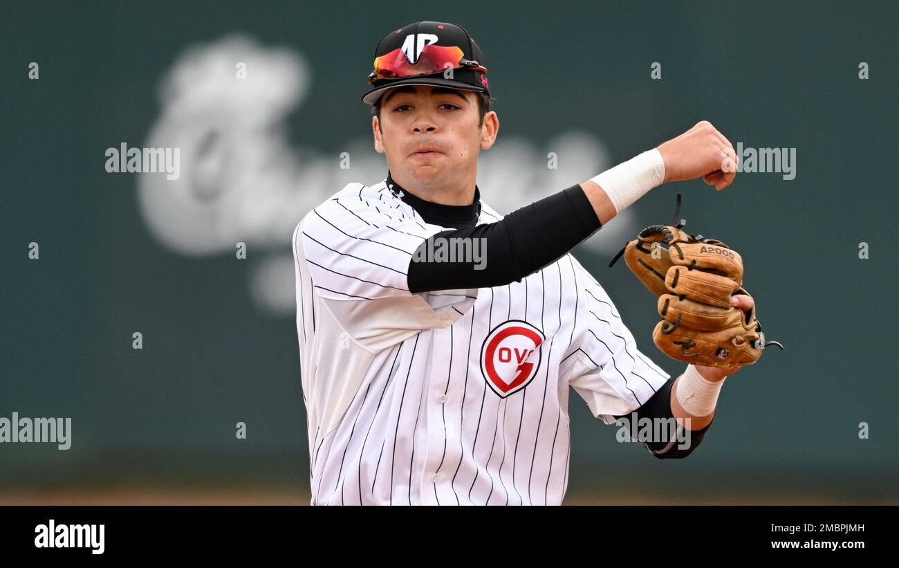 Austin Peay player TJ Rogers competes during an NCAA baseball game ...