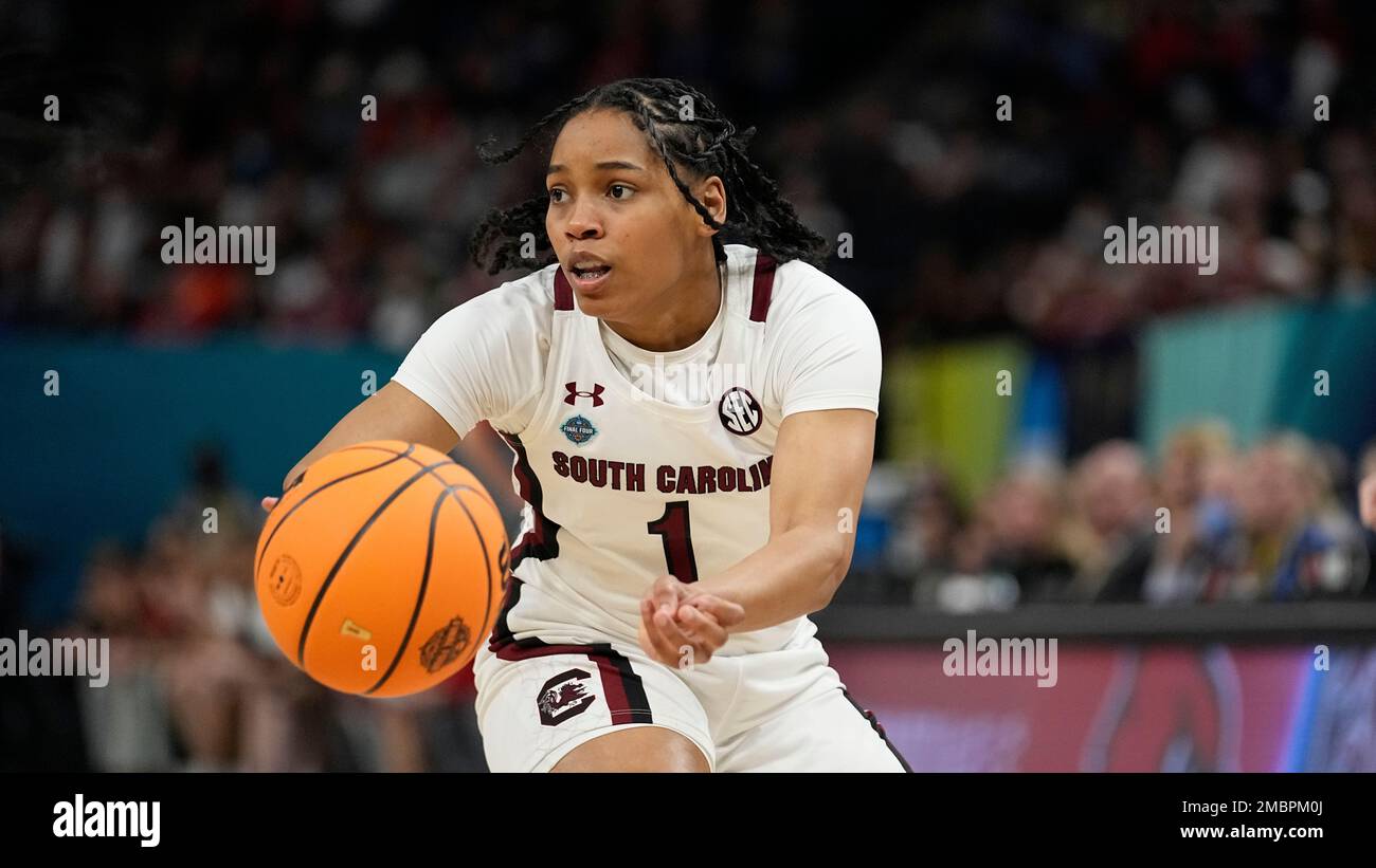 South Carolina's Zia Cooke during the second half of a college ...