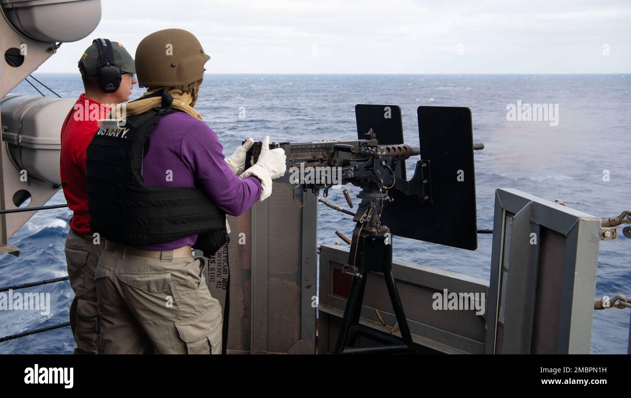 PACIFIC OCEAN (June 19, 2022) Capt. Aaron Taylor, commanding officer of ...