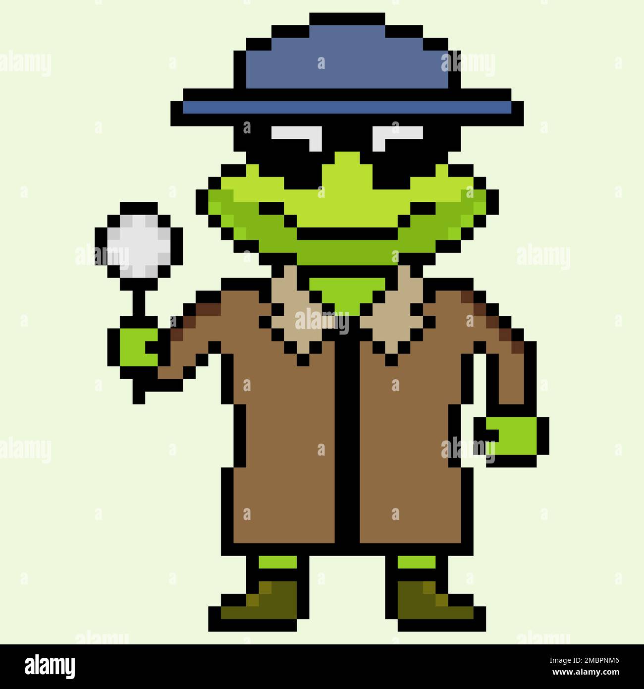Pixel frog hi-res stock photography and images - Alamy