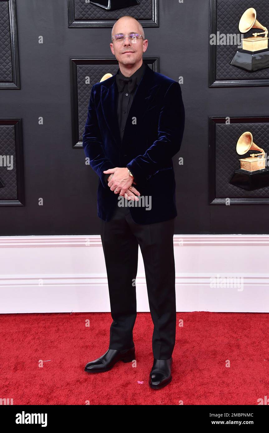 Josh Gudwin arrives at the 64th Annual Grammy Awards at the MGM Grand ...