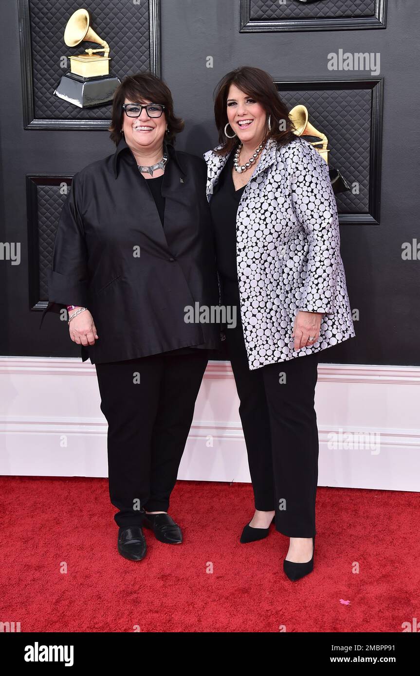 Tammy Susan Hurt, left, and Wendy Cross arrive at the 64th Annual ...