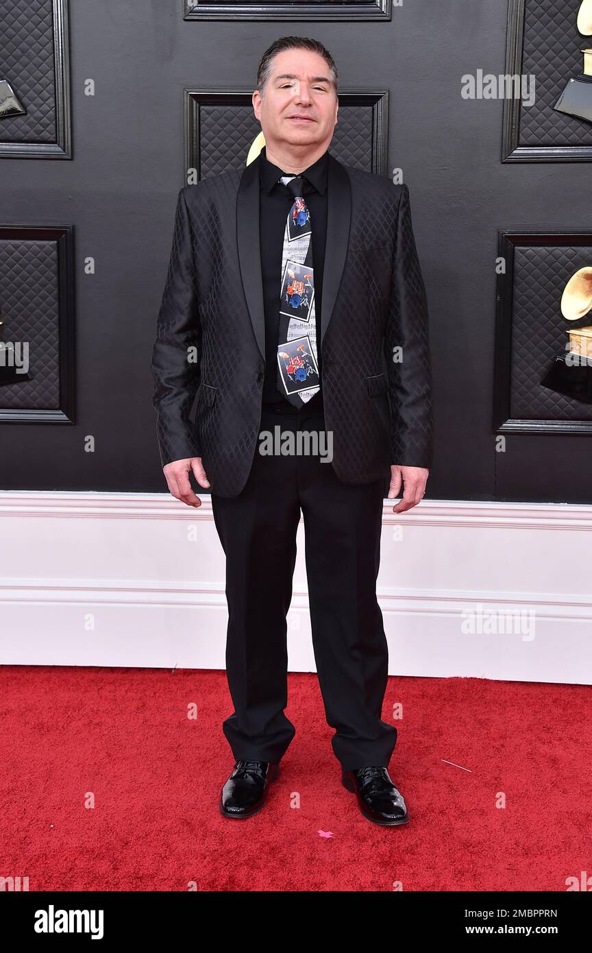 Steve Fallone arrives at the 64th Annual Grammy Awards at the MGM Grand ...