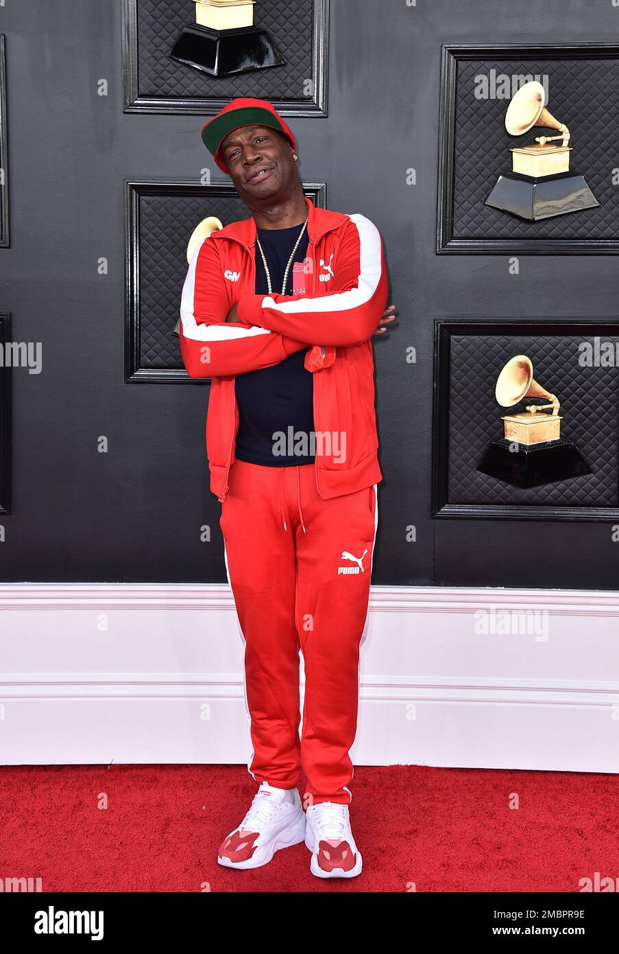 Grandmaster Flash arrives at the 64th Annual Grammy Awards at the MGM ...