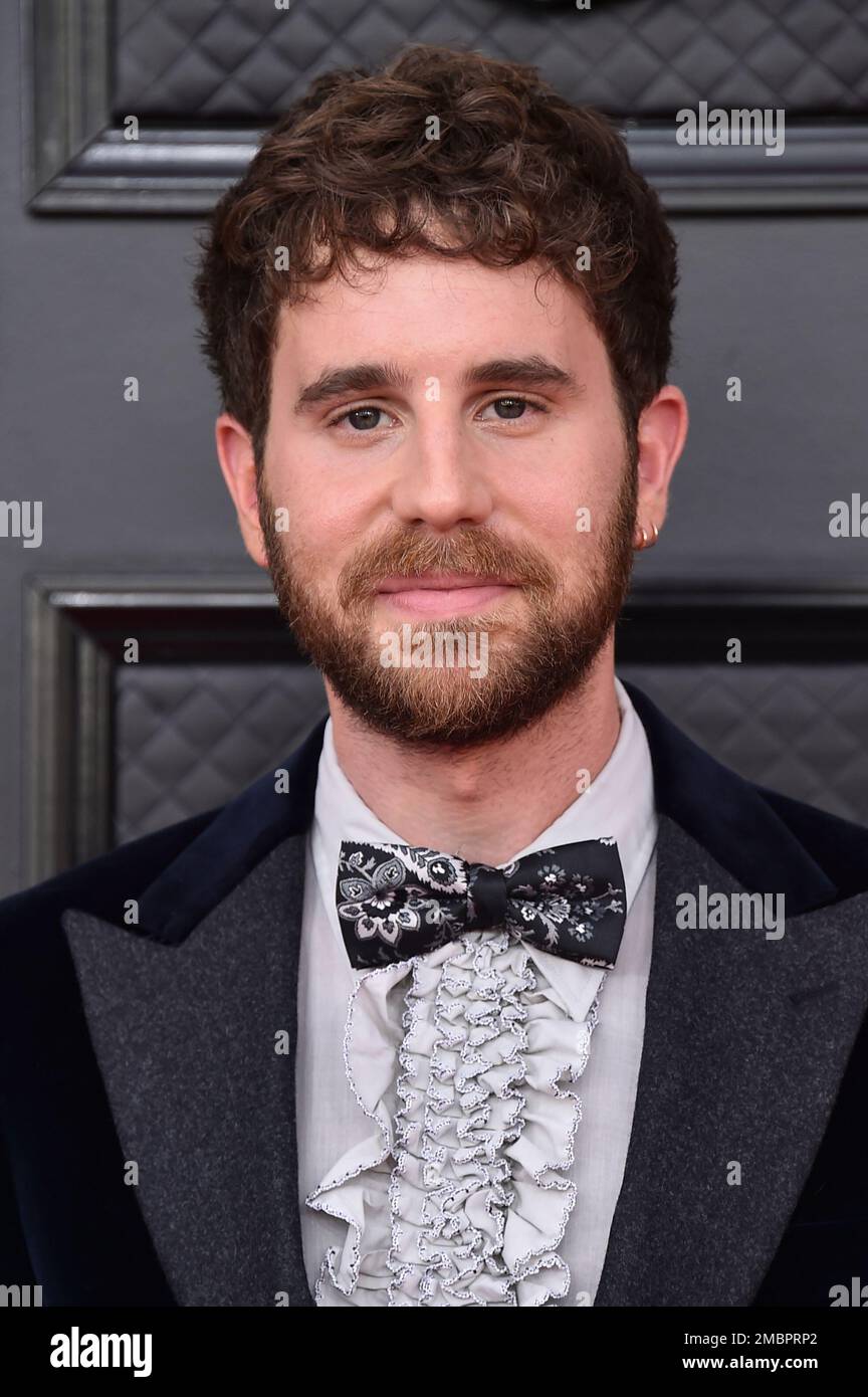 Ben Platt arrives at the 64th Annual Grammy Awards at the MGM Grand ...