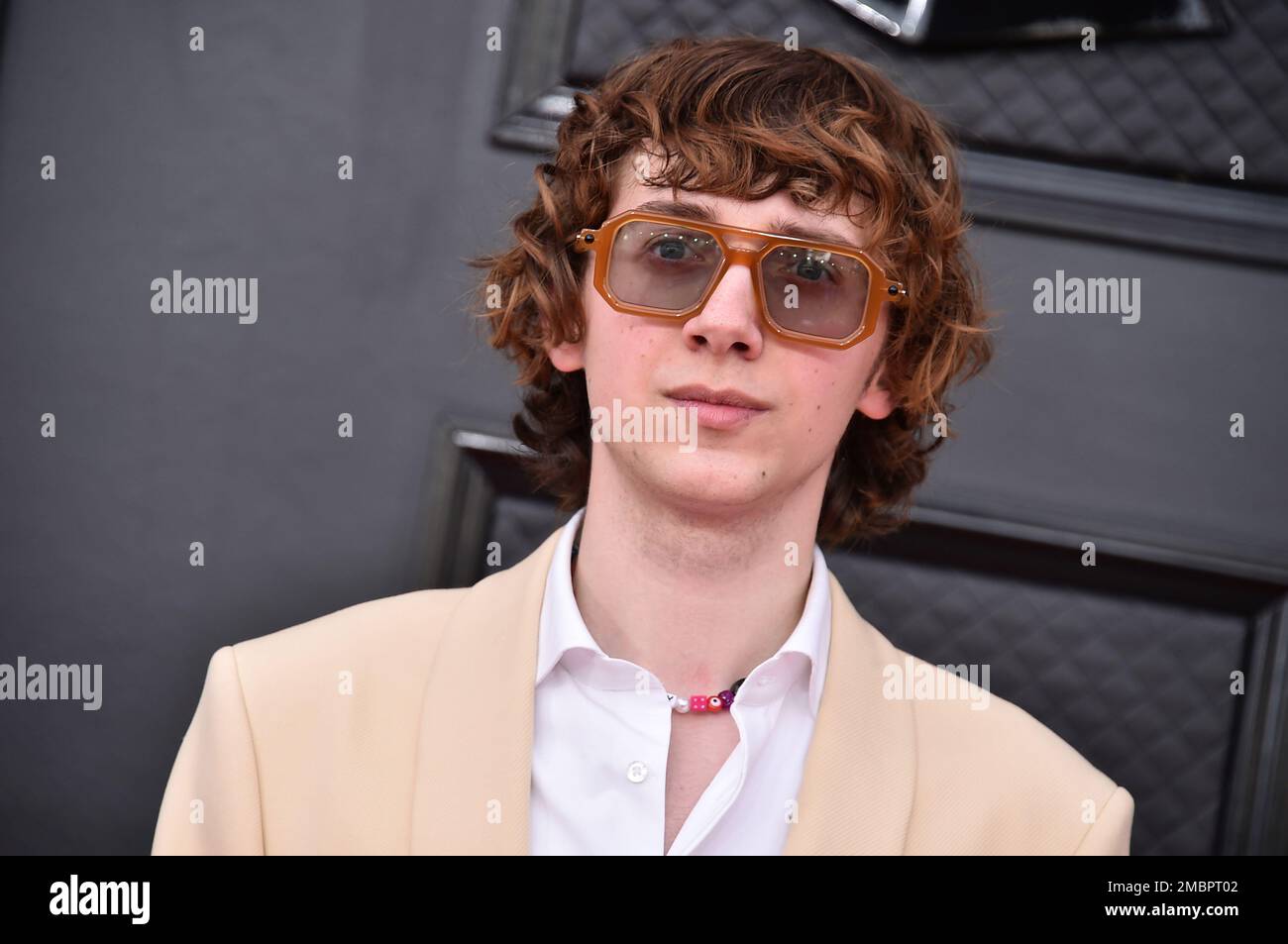 KBeaZy arrives at the 64th Annual Grammy Awards at the MGM Grand Garden ...